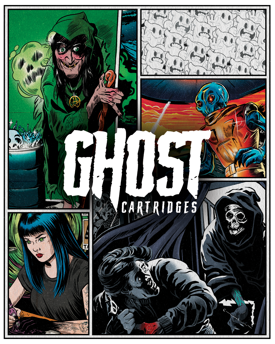 Ghost Cartridges Sample Box